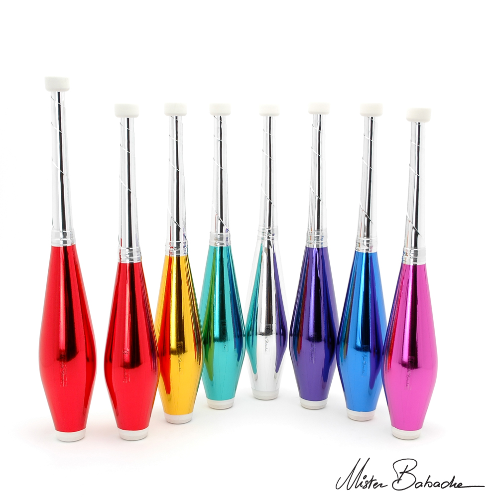 Massue STAR METALLIC courte | Jonglerie Diffusion SA