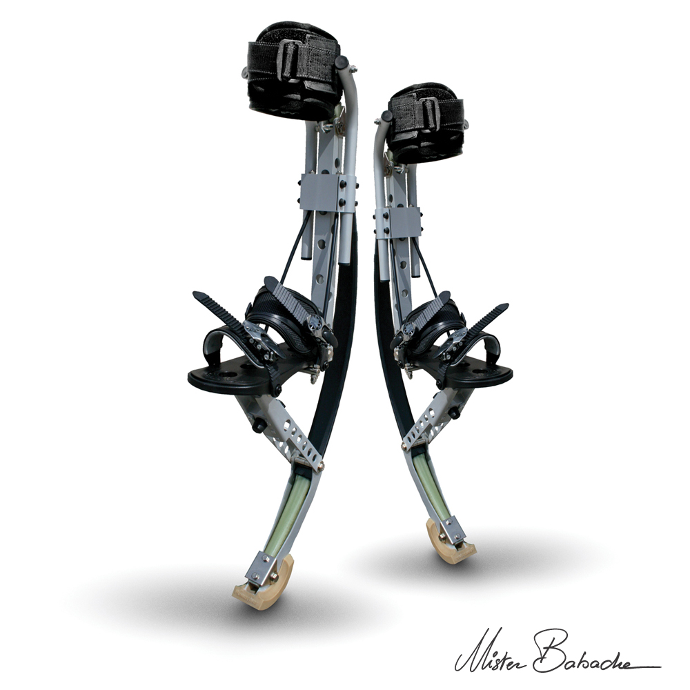 POWERISER spring stilts (aluminum structure) - 50-70kg | Jonglerie ...